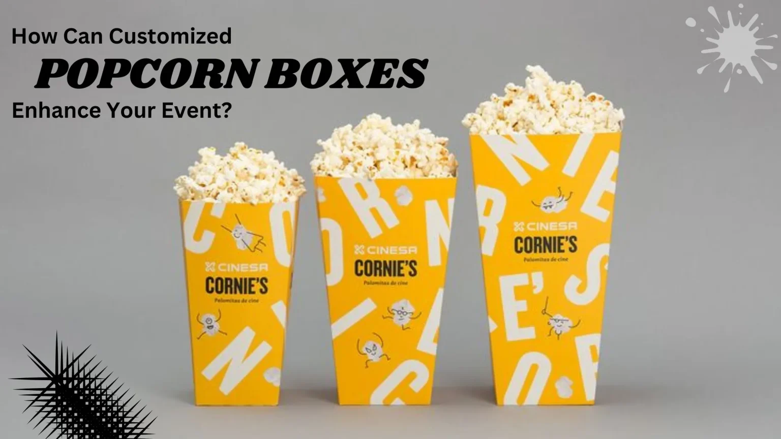 How Can Customized Popcorn Boxes Enhance Your Event?